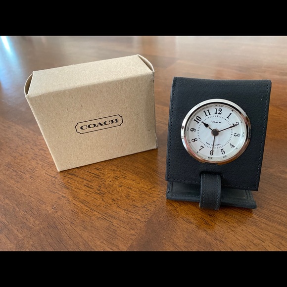 Coach | Wall Decor | Coach Travel Alarm Clock | Poshmark